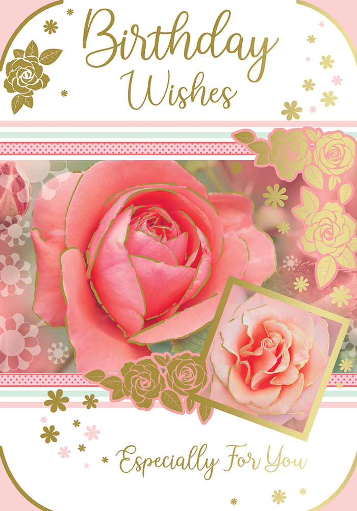 Happy Birthday Roses Design Fb046a 01 02 Bargain Wholesalers